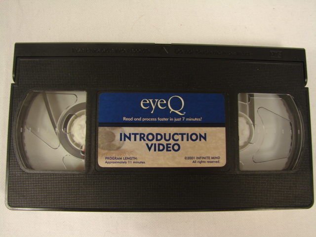 EYEQ Infinite Mind EYE Q SPEED READING IMPROVEMENT BRAIN ENHANCEMENT ...