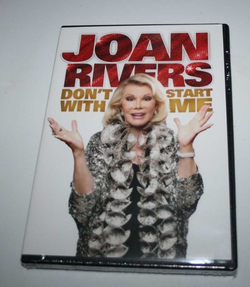 JOAN RIVERS - DON'T START WITH ME - BRAND NEW DVD - A COLLECTOR'S ITEM ...