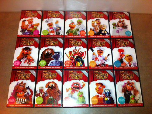 Best of the Muppet Show 25TH Anniversary - VERY RARE - 15 DVD Complete ...