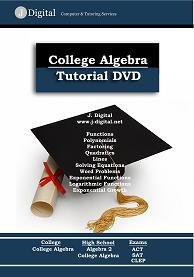 College Algebra Tutorial DVD