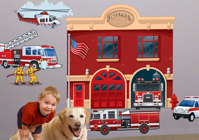 Fire Station Mural