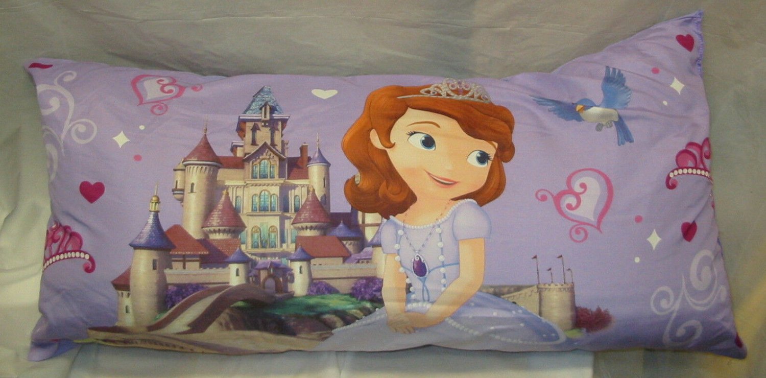 Disney Princess Sofia The First Plush Body Pillow 32" 2013 Girl Gift ...