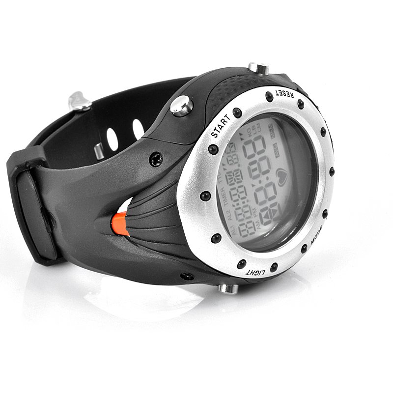 30M Underwater Heart Rate Watch - Waterproof Exercise Watch with Chest Belt