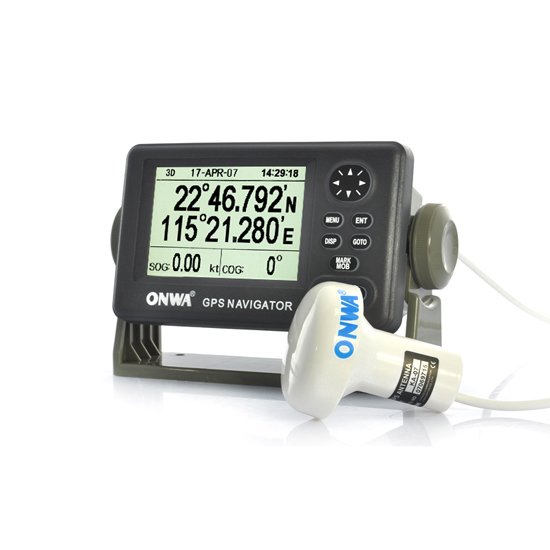 ONWA KP-32 Marine GPS Navigator + SBAS receiver w/ 4.5" Display,