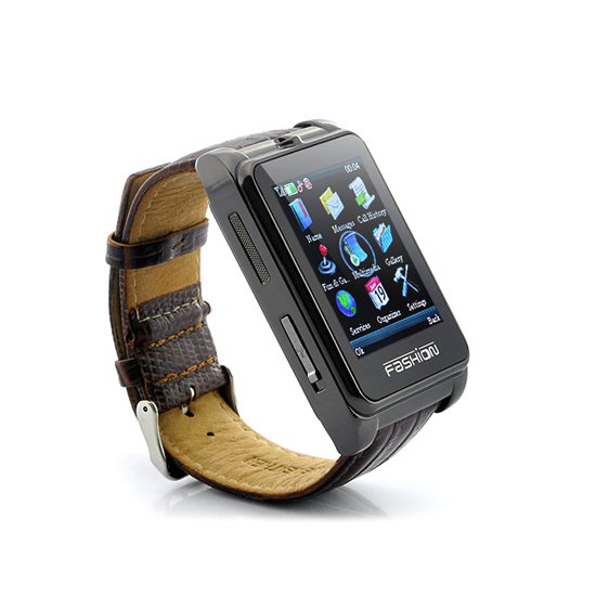 Quad Band Single SIM Cell Phone Watch - 1.8" Touch Screen Wrist Watch ...