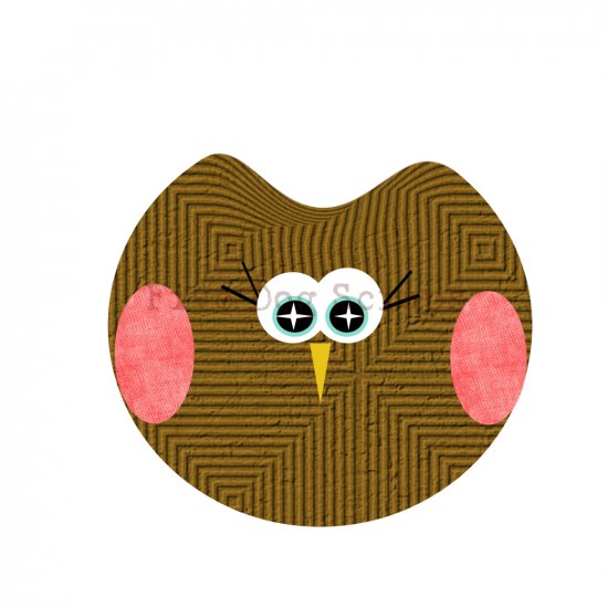 Little Chubby Owls- Digital Clipart Set