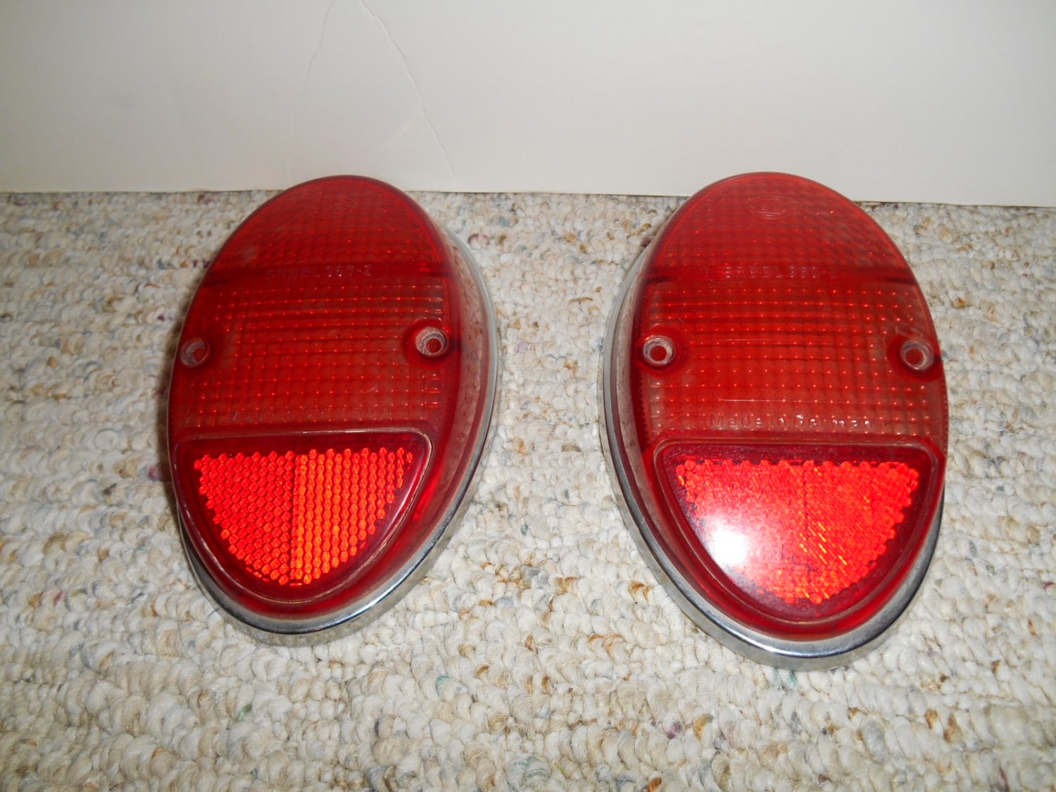 Vintage VW ORIGINAL TAIL-LIGHT PAIR NOS HELLA VW BEETLE 1962 1963 1964 ...