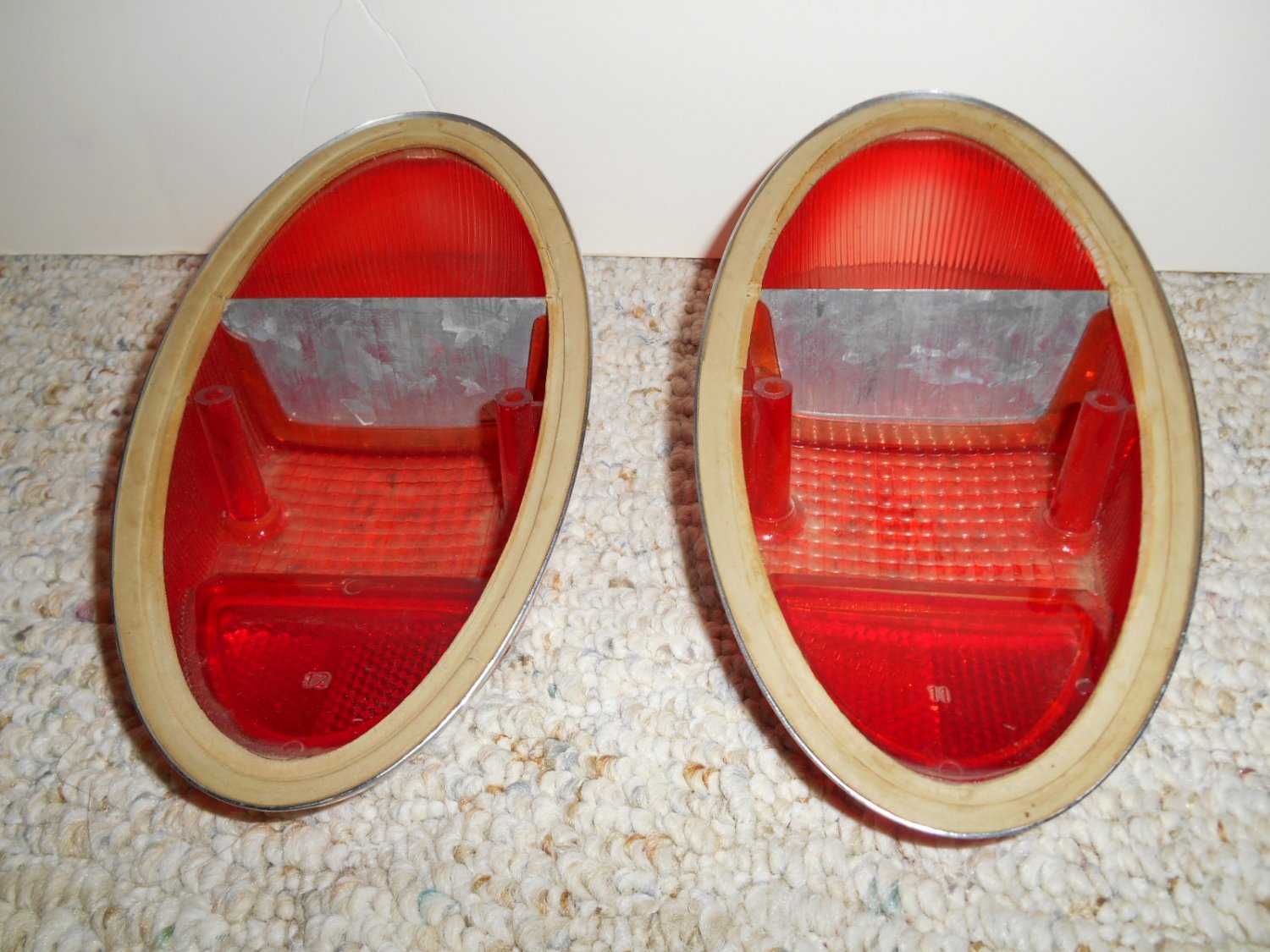Vintage VW ORIGINAL TAIL-LIGHT PAIR NOS HELLA VW BEETLE 1962 1963 1964 ...