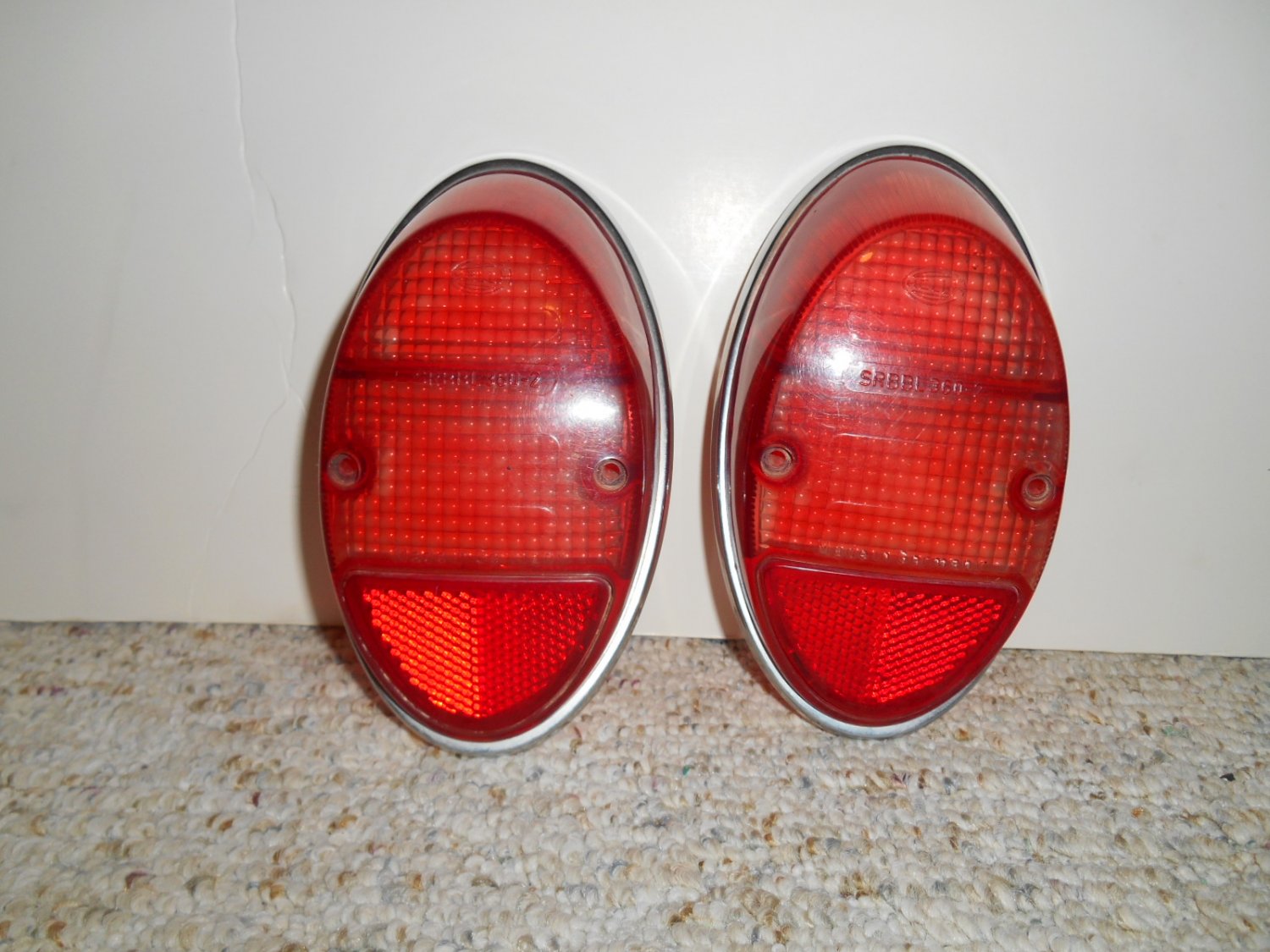 Vintage VW ORIGINAL TAIL-LIGHT PAIR NOS HELLA VW BEETLE 1962 1963 1964 ...