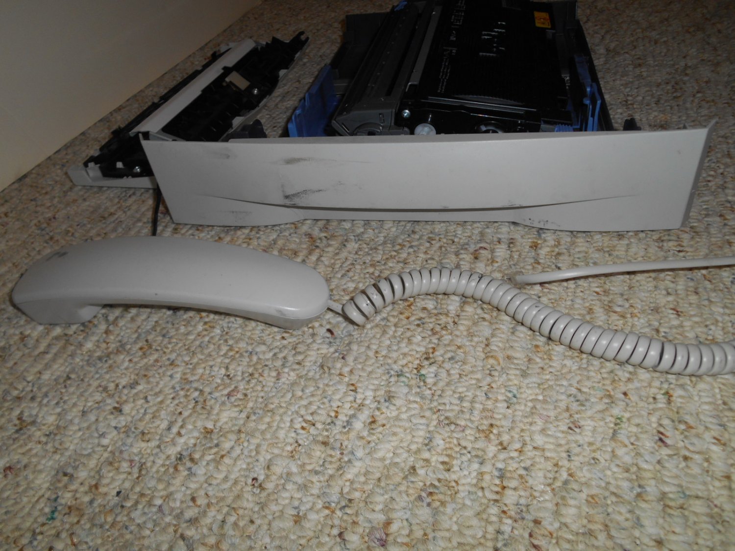 Brother Intellifax 2820 PARTS. Handset, Toner Cartridge, Faceplate ...