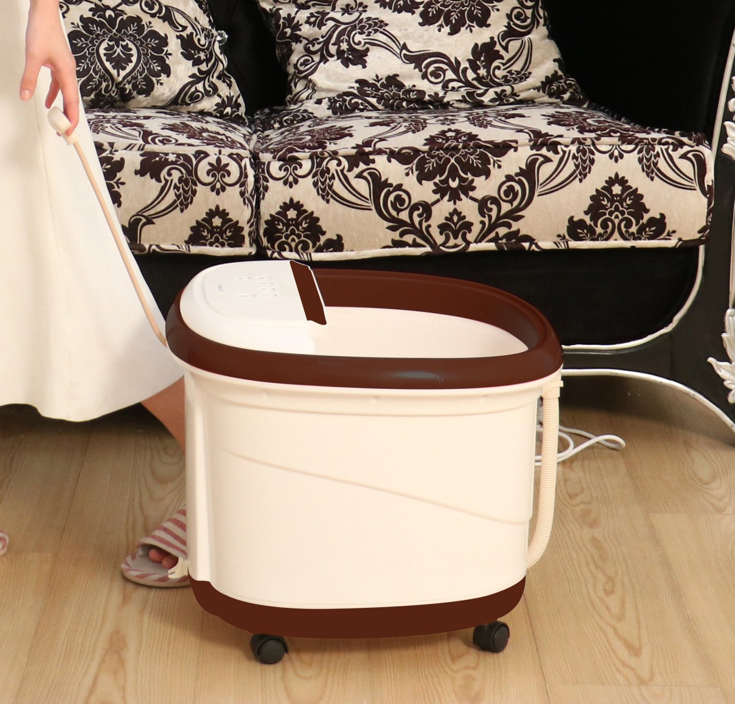 Carepeutic Touch Screen Water Jet Foot and Leg Spa Bath Massager KH305B ...