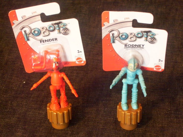 Disney Robot RODNEY COPPERBOTTOM FENDER 5" COLLAPSIBLE