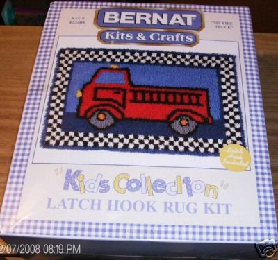FIRE ENGINE BERNAT KIDS COLLECTION LH RUG 1