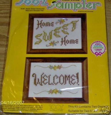 WELCOME/HOME SWEET HOME SAMPLER PAIR FROM SOOZ SAMPLER