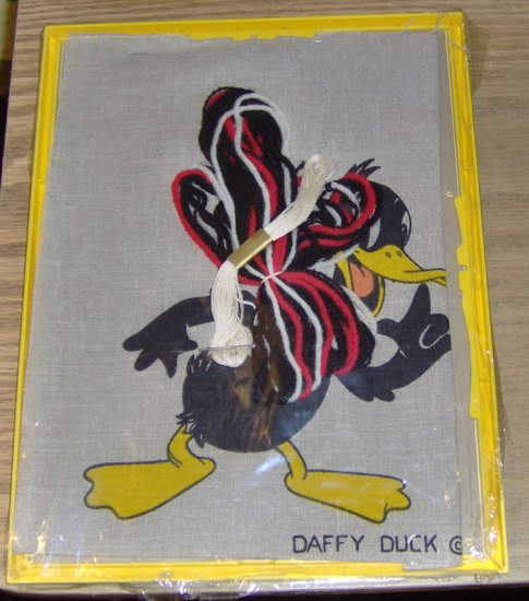 DAFFY DUCK PICTURE - CUTE - WITH FRAME