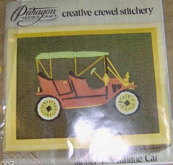 MODEL N ANTIQUE CAR FROM PARAGON - OLD VINTAGE CAR