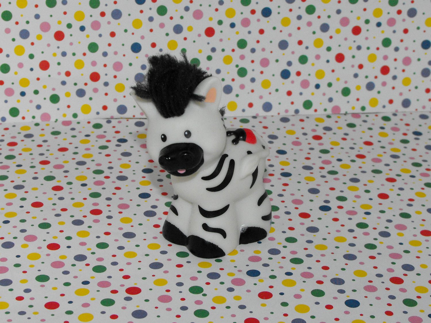 Fisher Price Little People Zoo Ark Touch and Feel Zebra Part