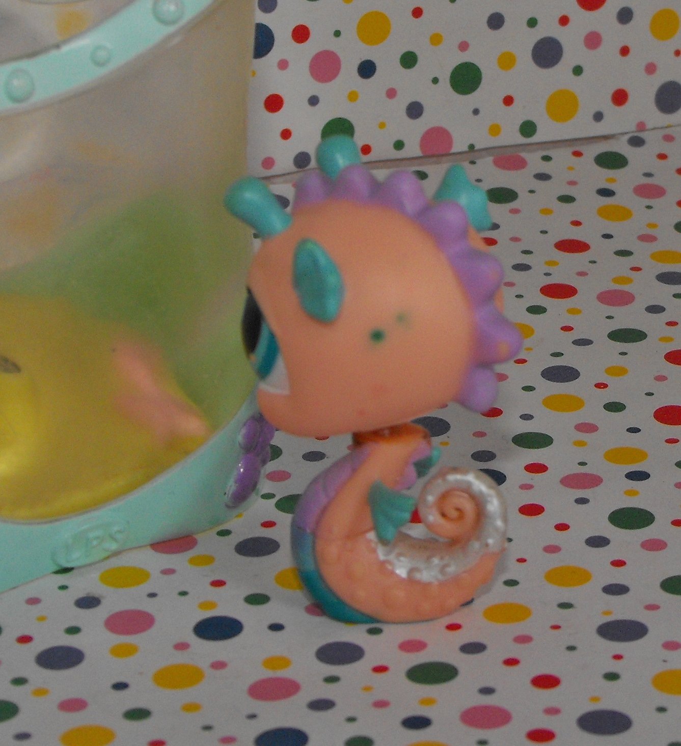 Littlest Pet Shop #142 Pink Seahorse LPS