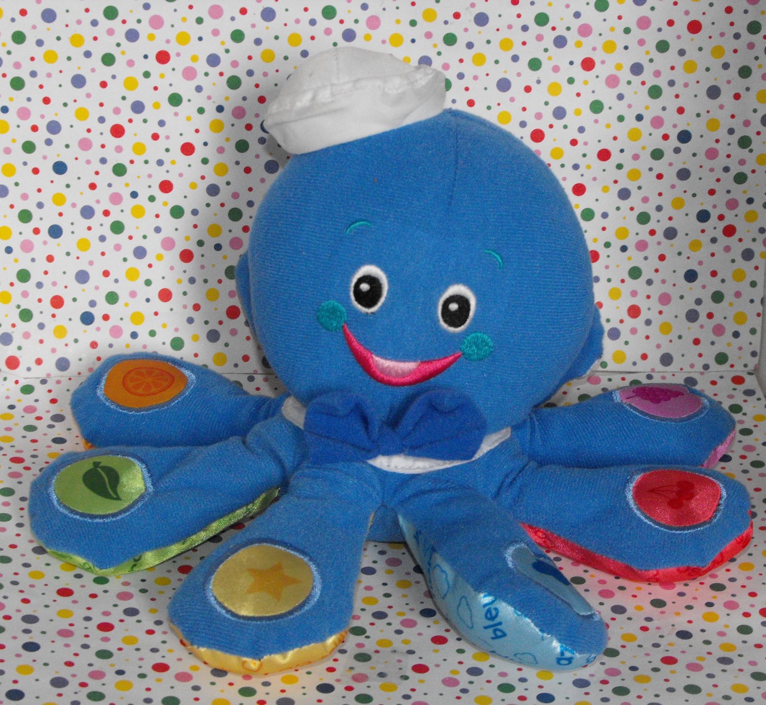 12*SOLD~Baby Einstein Baby Neptune Octoplush Learning Toy