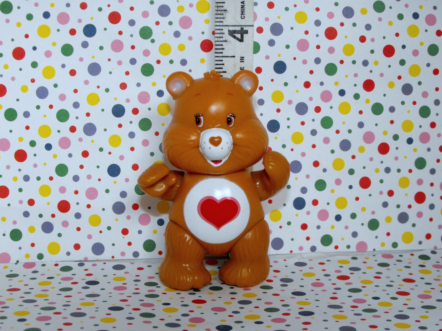 12/19*SOLD~ Tender heart Bear Care Bear Poseable Figurine