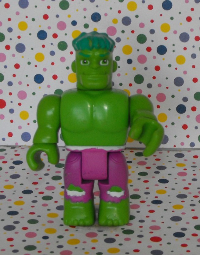 Spider-Man & Friends Fire Station Construction Toy Playset Hulk Figure Part
