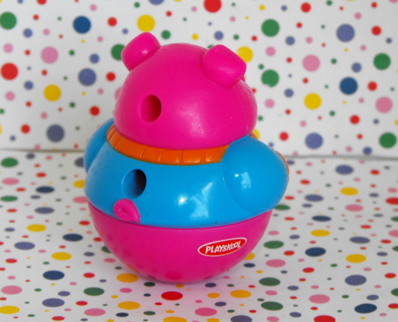 *2/15*SOLD~Playskool Weebles Weebleville Pink Pig