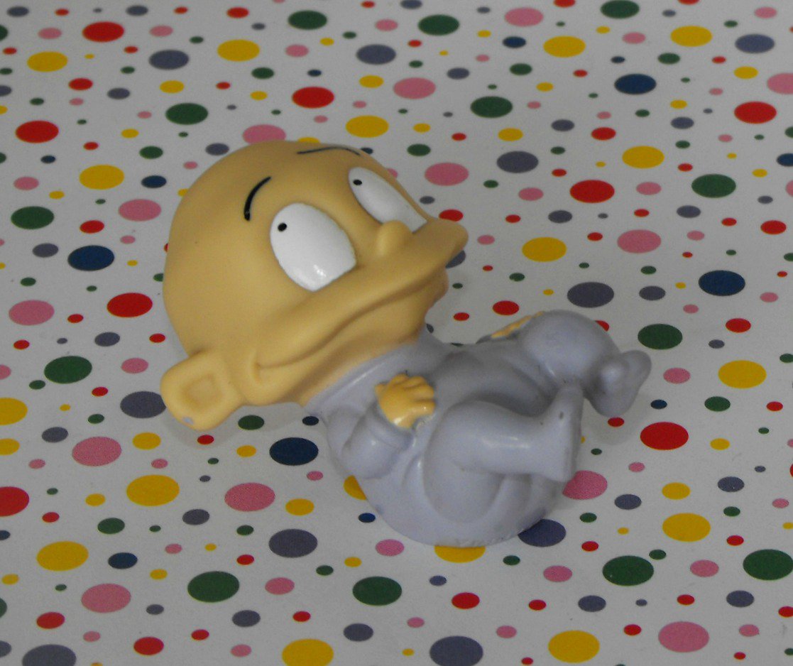 Mattel Rugrats Collectible Baby Dil Pickles PVC Figure