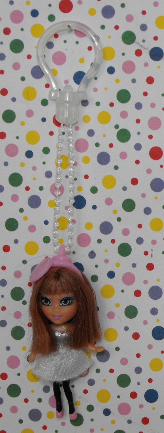 Barbie Mini B Keychain Doll #521 Blythe Style Miniature