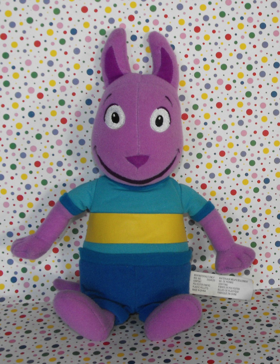*2/17*SOLD~Fisher-Price Nick Jr. Backyardigans Austin Stuffed Plush