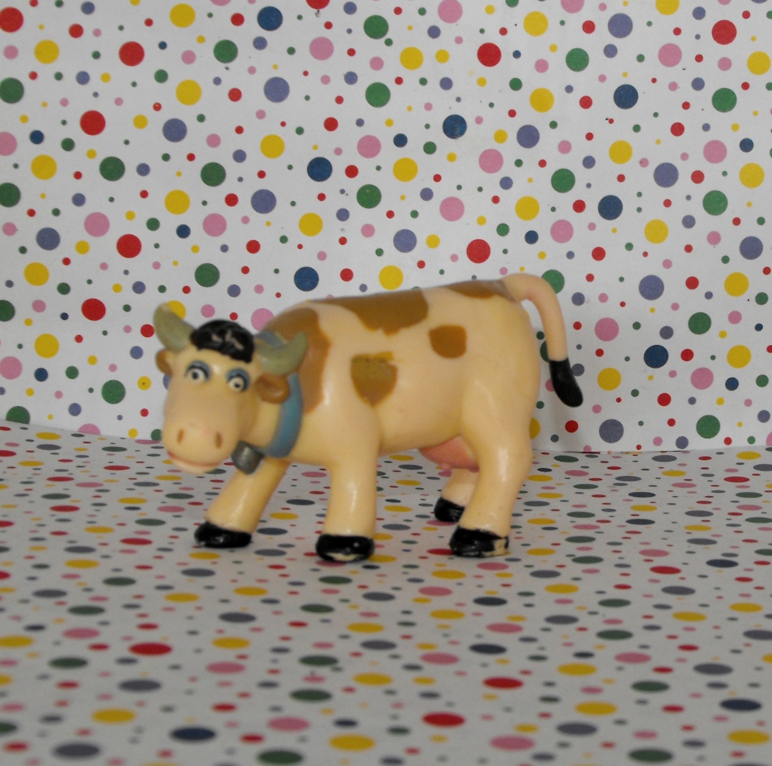 *10/18*SOLD~ Vintage Muppets Sesame Street Gladys the Cow Figure