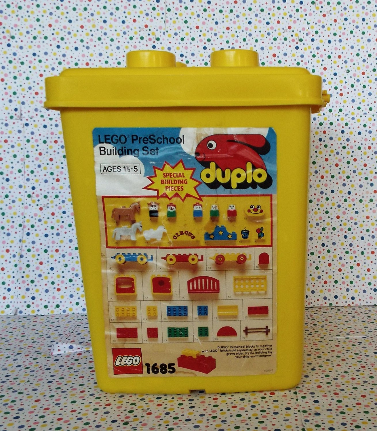 Lego Duplo Circus Bucket Playset #1685