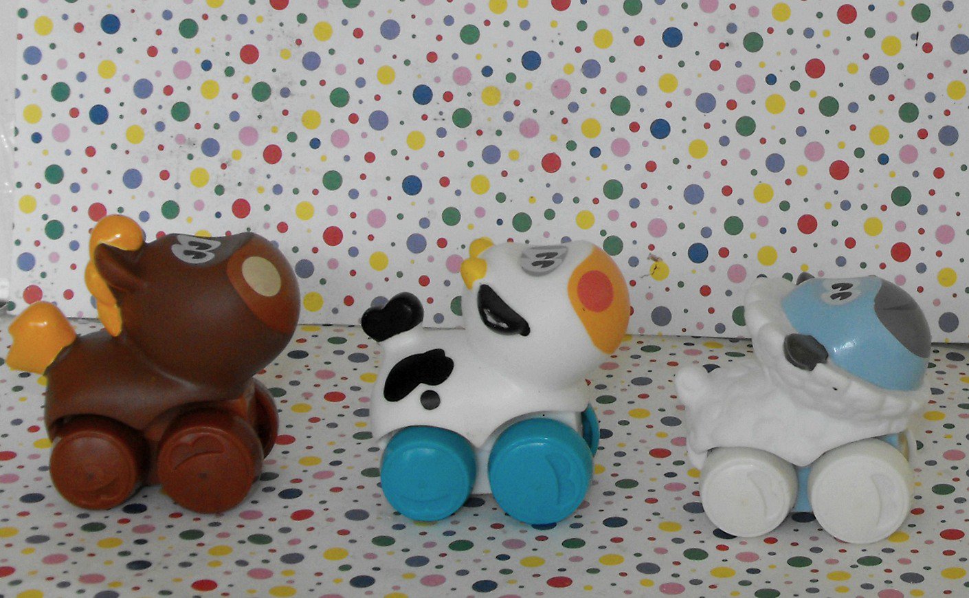 Playskool Animal Tracks Farm Wheel Pals Farm Animals