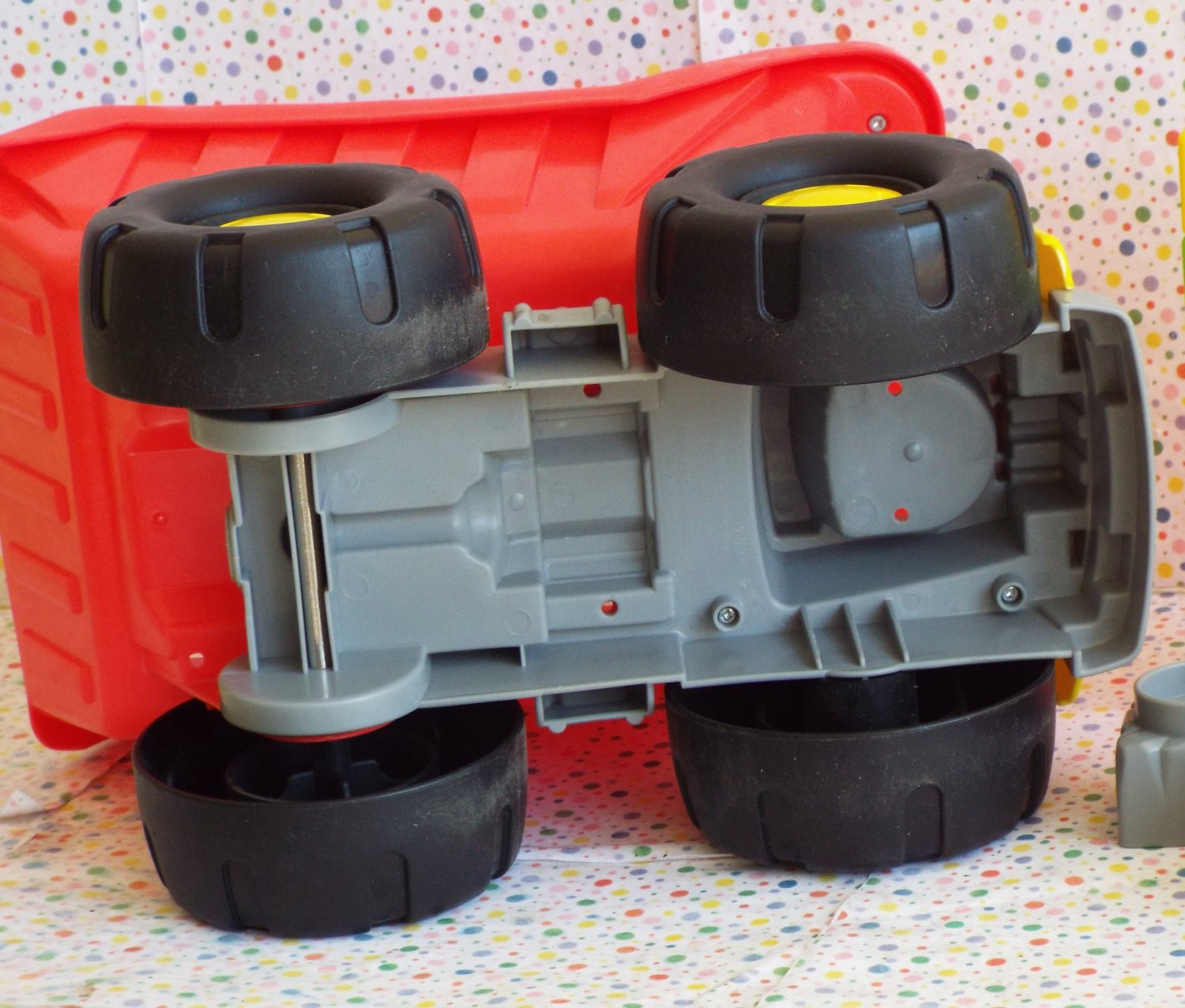 7/21*SOLD~ Fisher Price Little People Builders Build 'n Drive Dump Truck