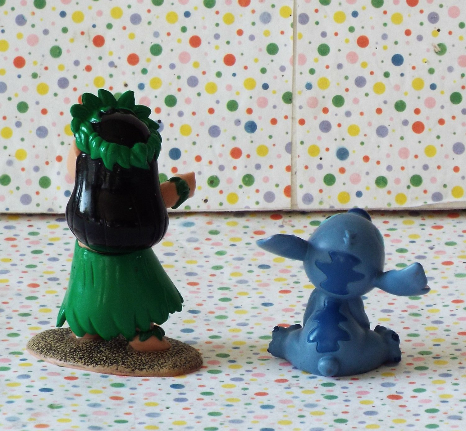 *5/14*SOLD~Disney's Lilo and Stitch DecoPac Cake Topper Figure Set