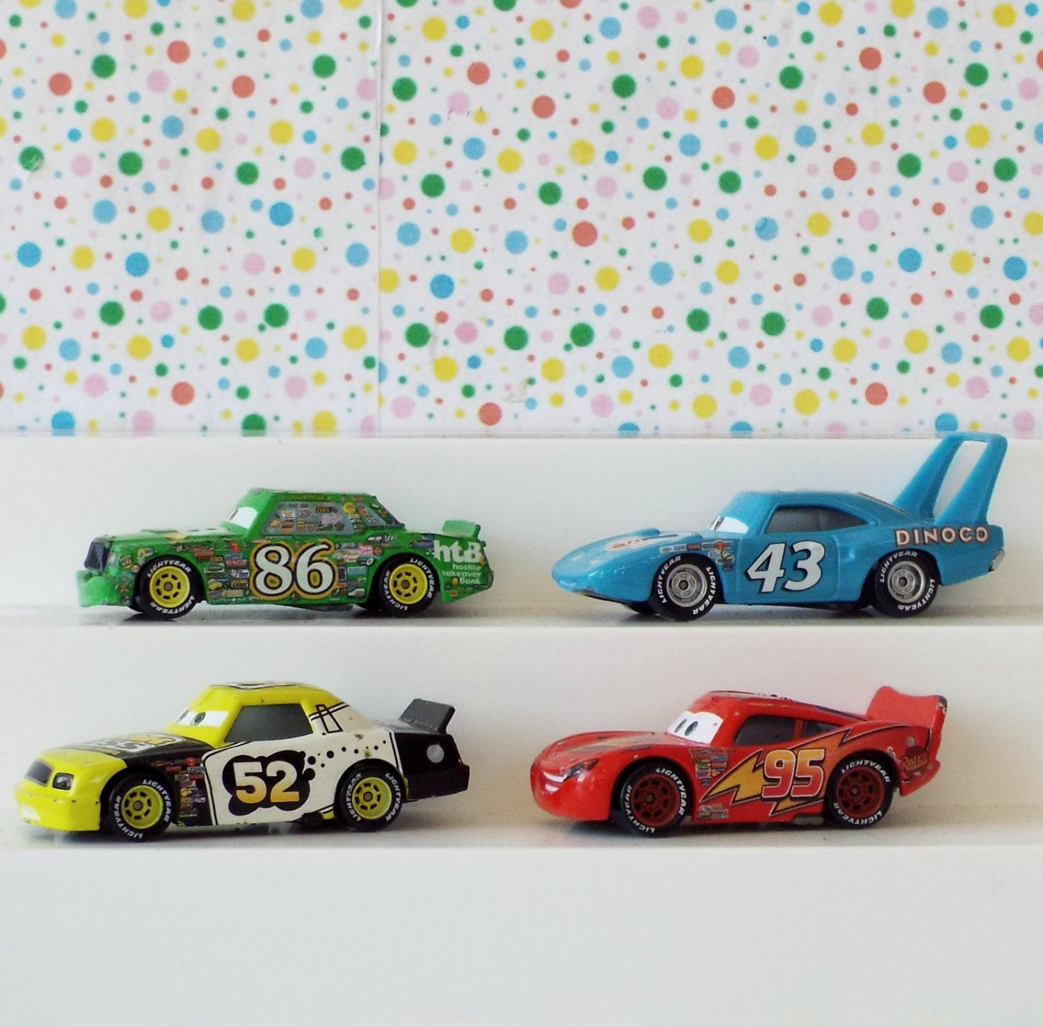 Disney/Pixar Cars Piston Cup Racers Die Cast Lot