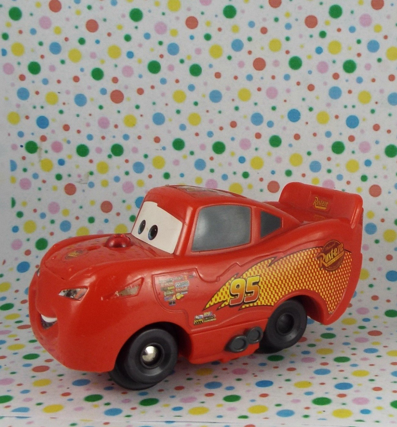 *1/15*SOLD~Fisher Price Geotrax Disney Cars Lightning McQueen