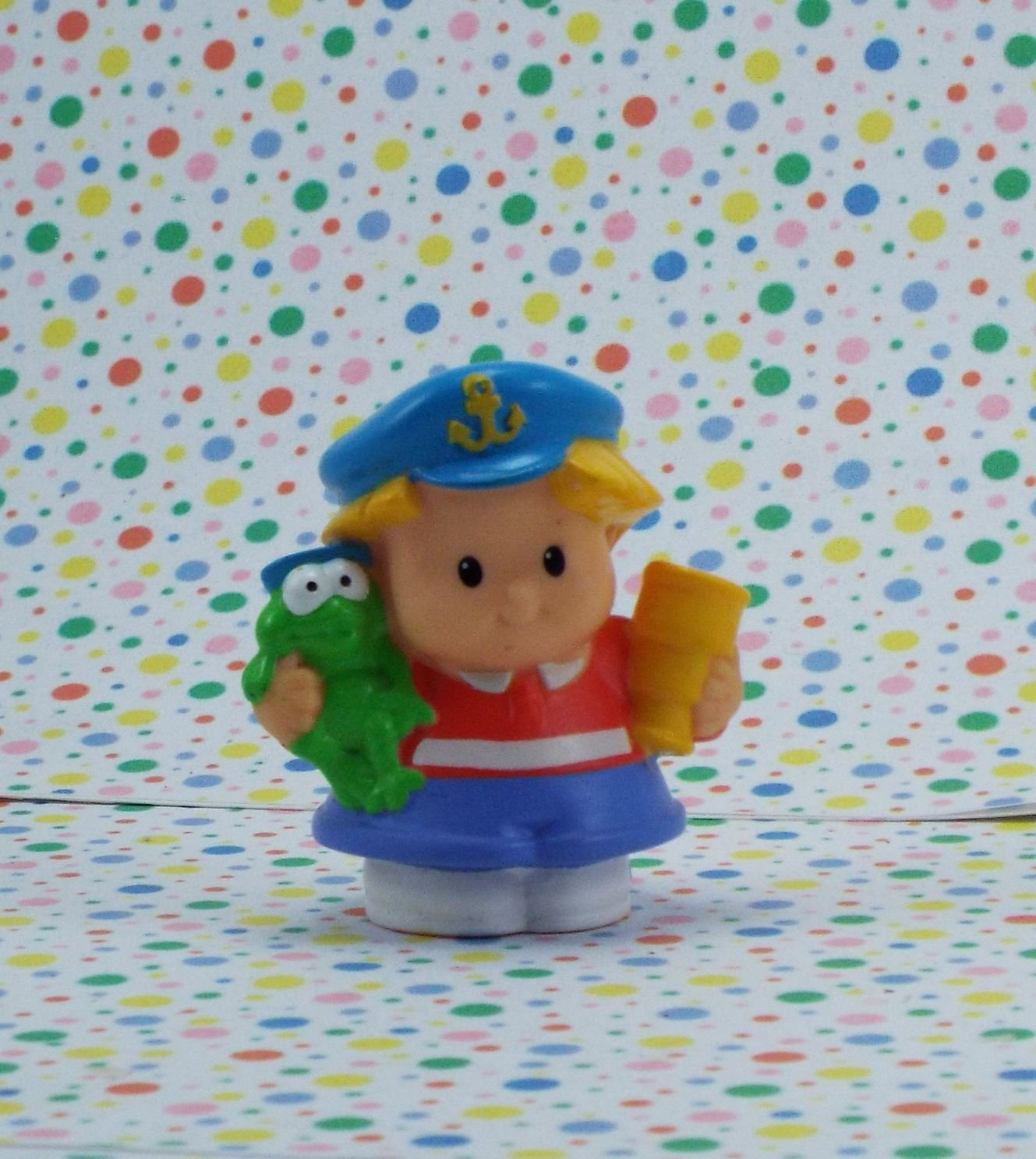 Fisher Price Little People Builders Floaty Boat Eddie Captain