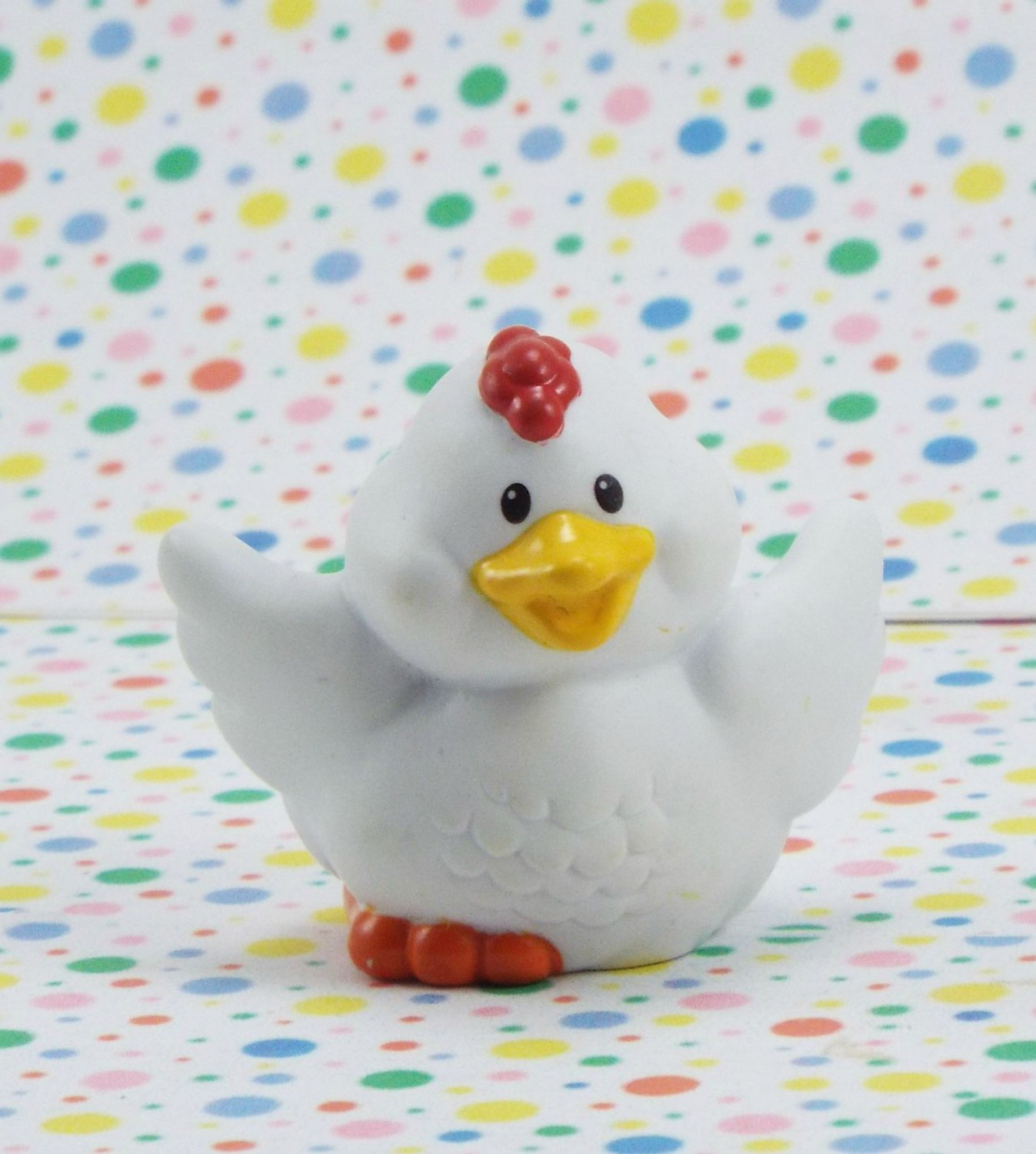 *5/19*SOLD~Fisher Price Little People Animal Sounds Farm Chicken Hen