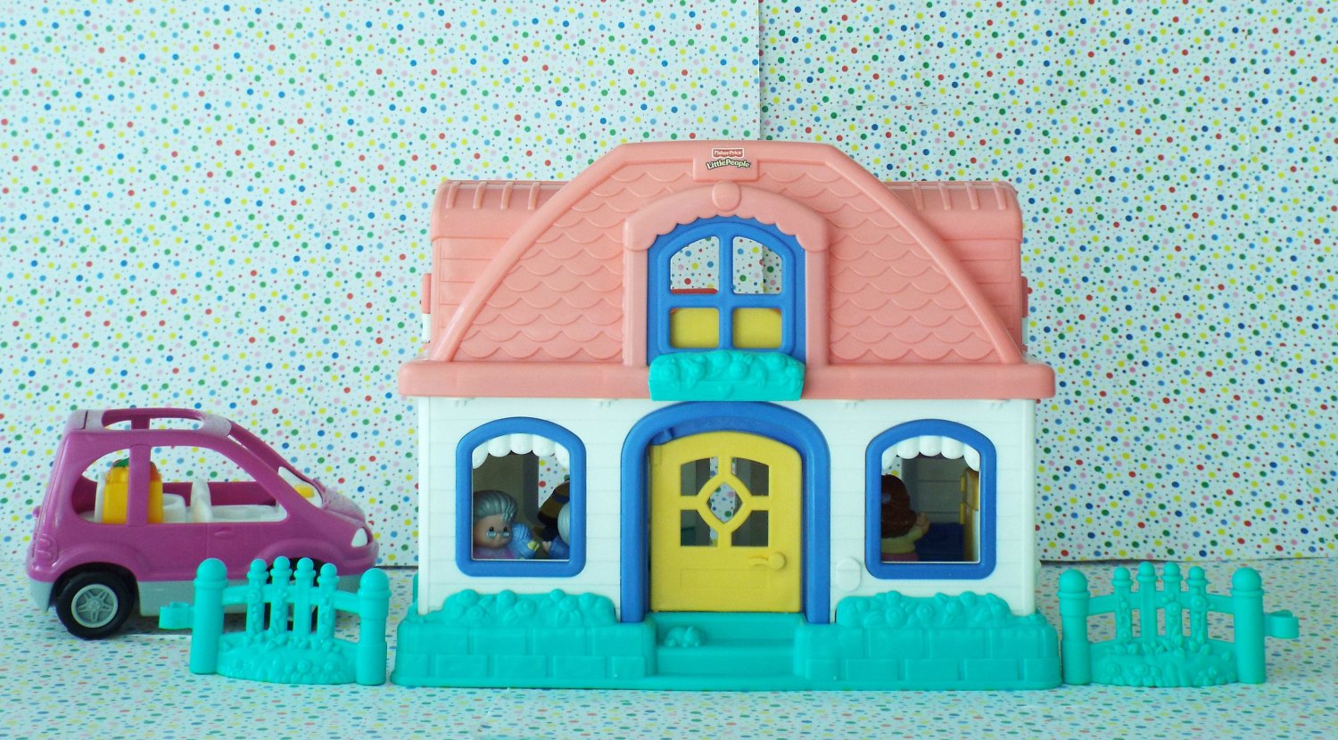 Fisher Price Little People Sweet Sounds Home Little People House