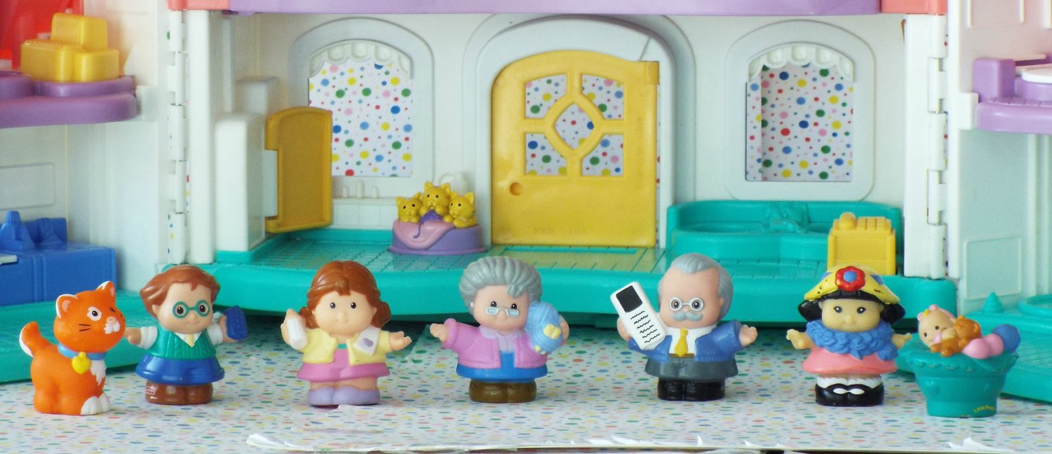 Fisher Price Little People Sweet Sounds Home Little People House