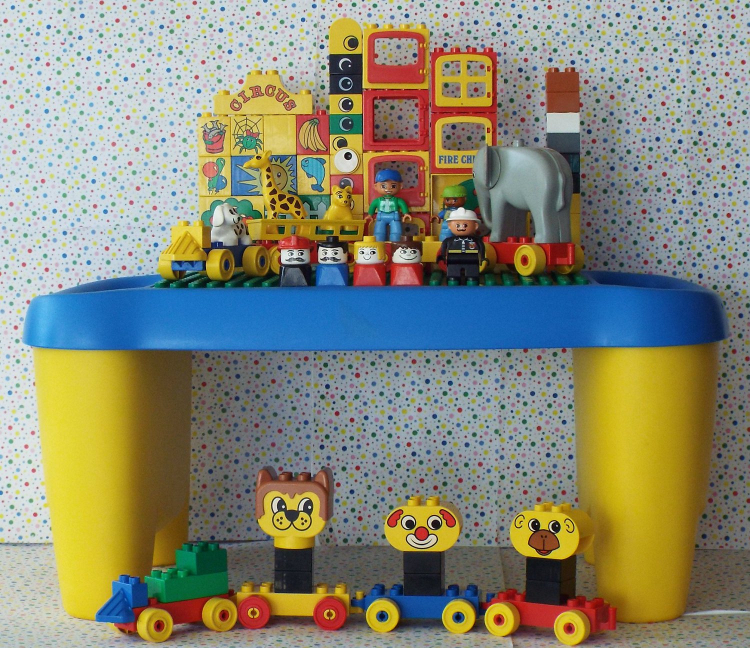 *7/16*SOLD~Lego Duplo Table Building Block Table Mega Bloks Table