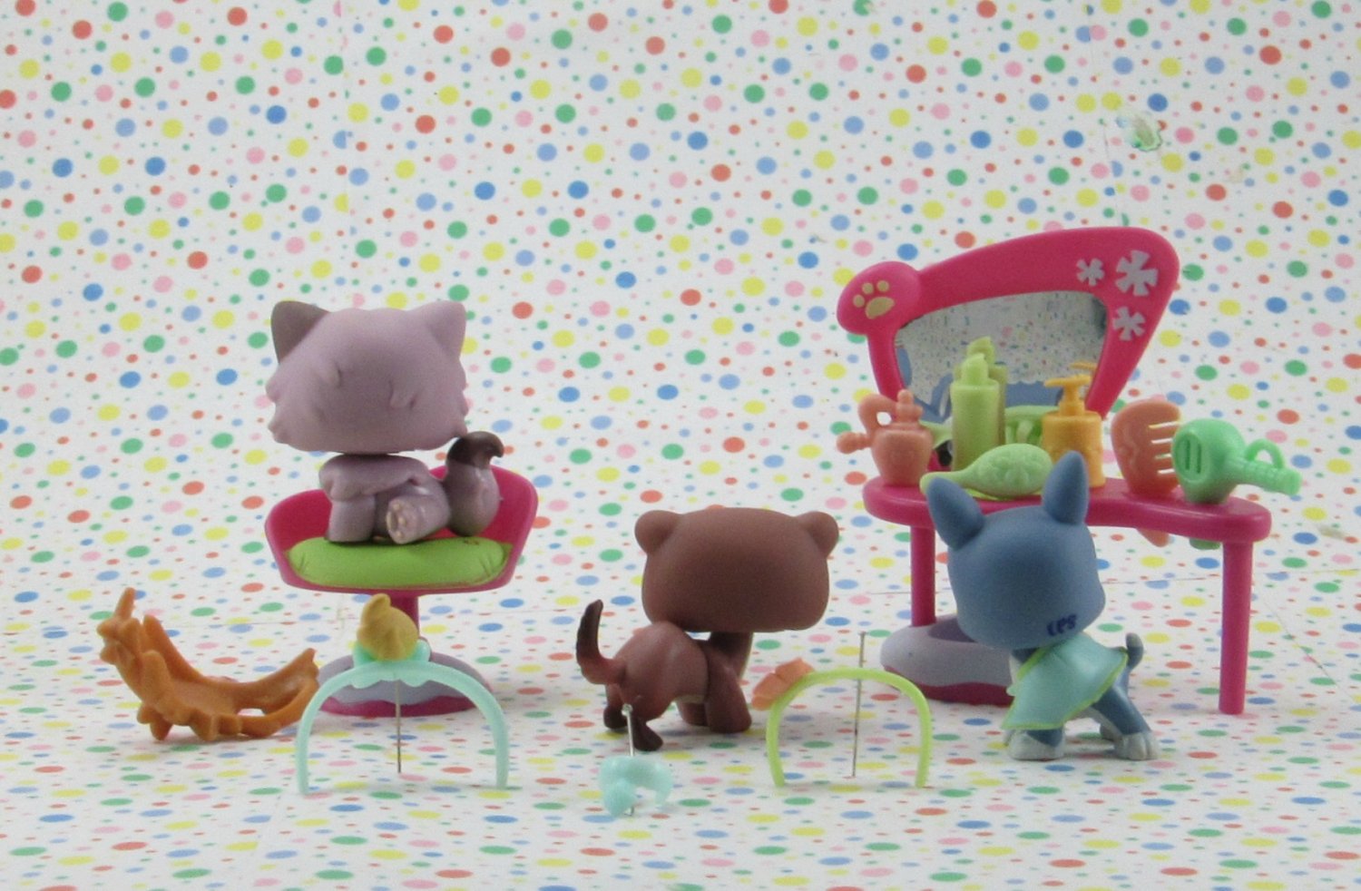 Littlest Pet Shop Pet Styles Salon Playset LPS