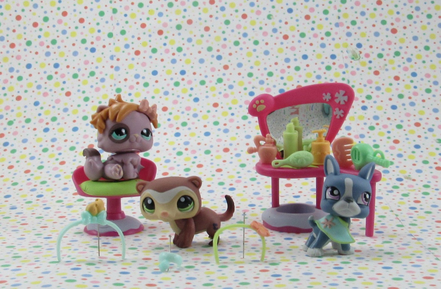Littlest Pet Shop Pet Styles Salon Playset LPS