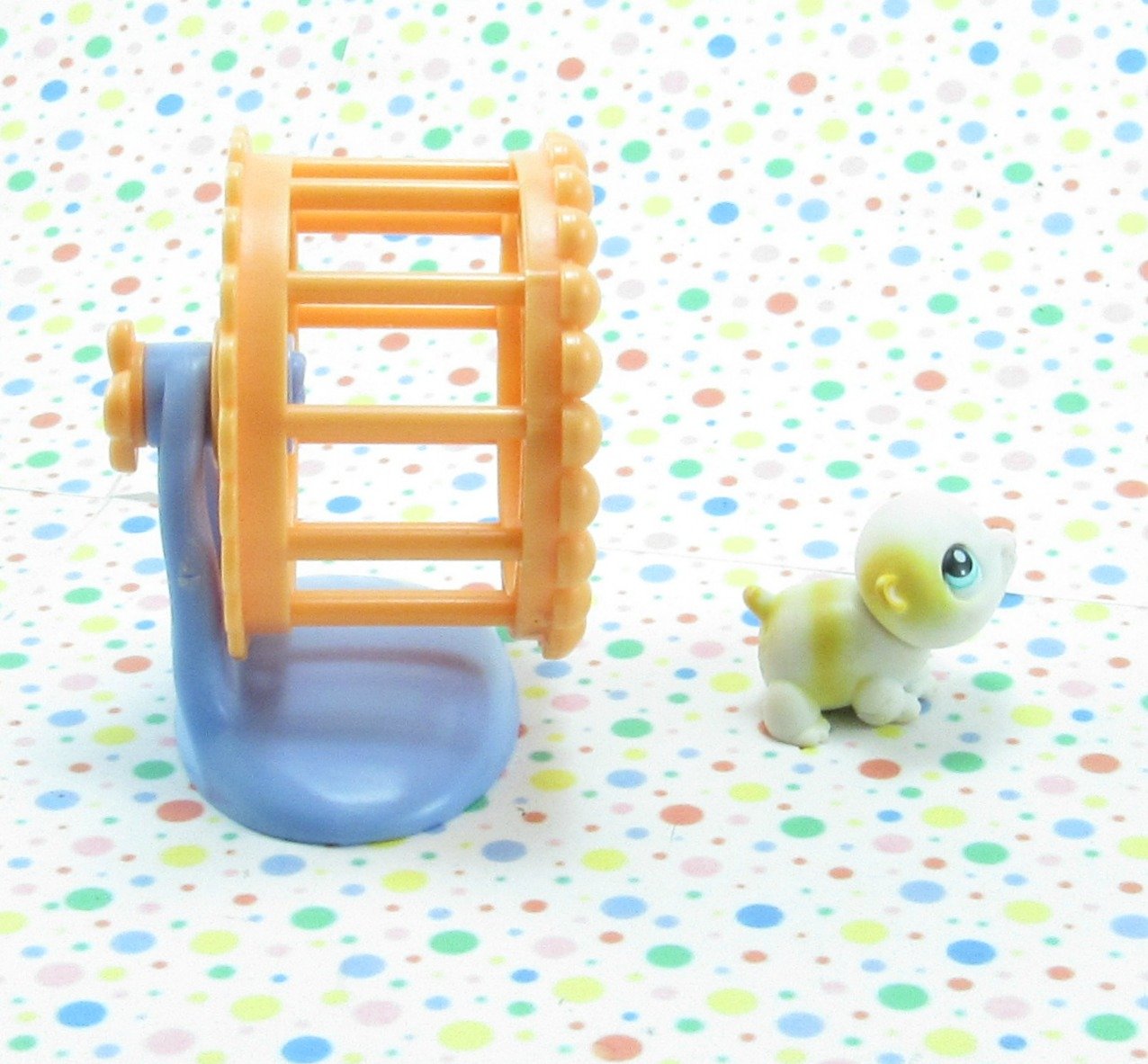 *5/19*SOLD~ Littlest Pet Shop #137 Hamster Wheel~ LPS Totally Talented