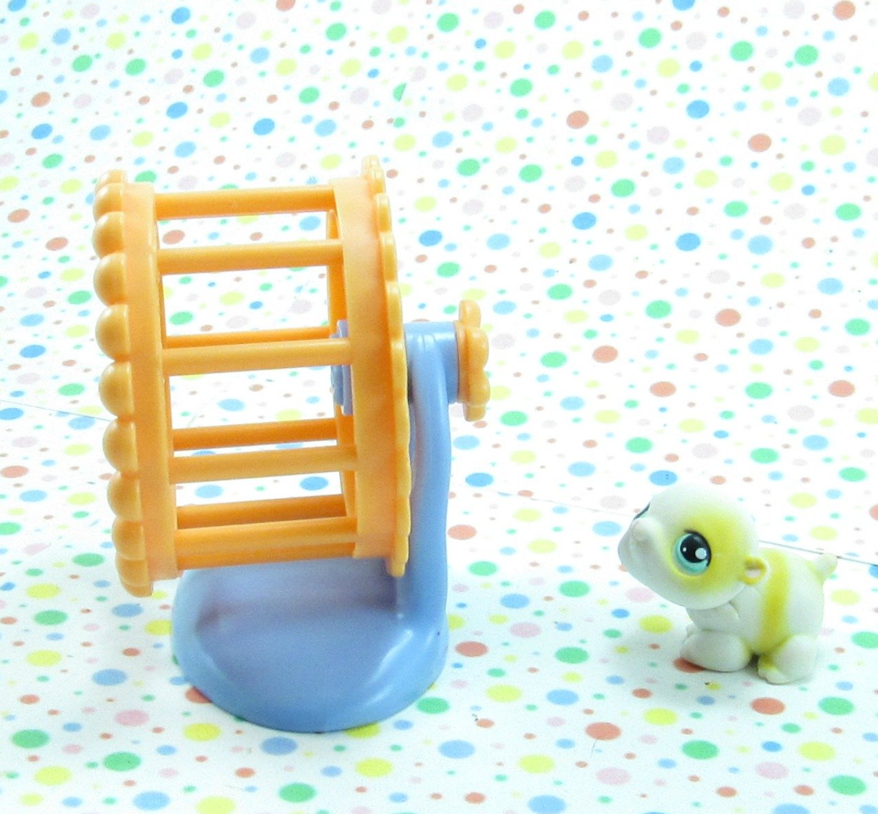 *5/19*SOLD~ Littlest Pet Shop #137 Hamster Wheel~ LPS Totally Talented