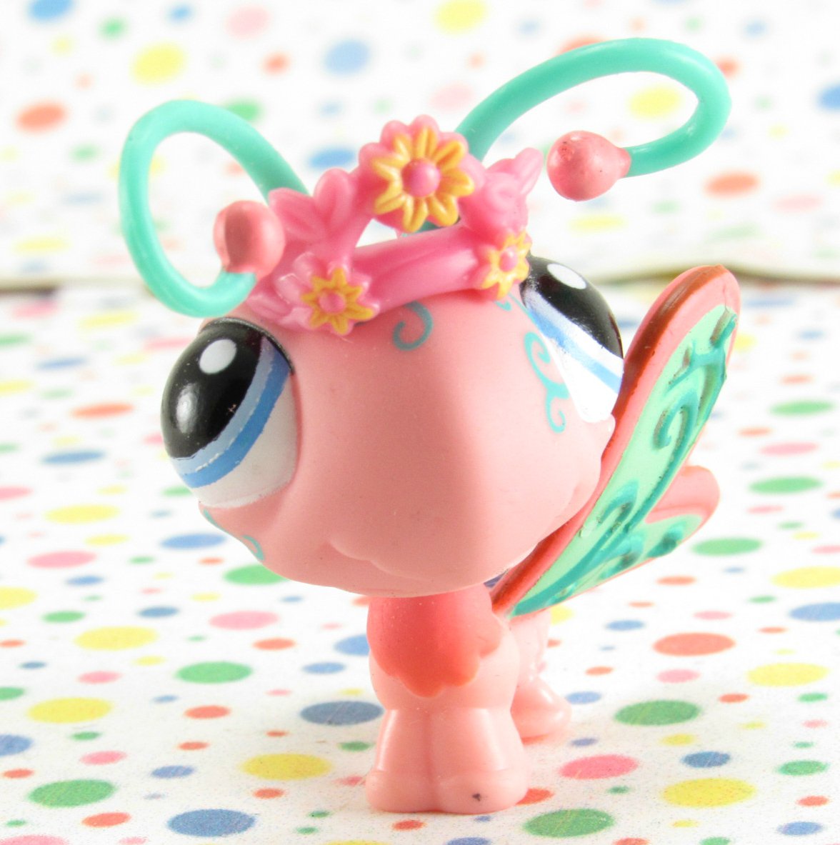 Littlest Pet Shop #1557 Butterfly ~ LPS Postcard Pets LPS Triplets