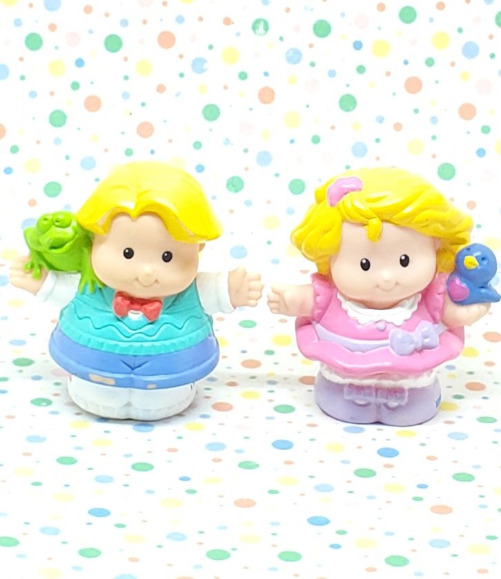 Fisher Price Little People Easter Eddie & Freddie & Sarah Lynn