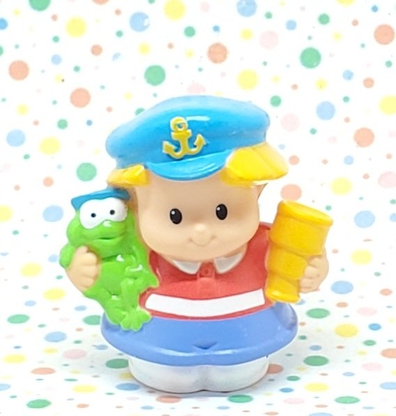 Fisher Price Little People Builders Floaty Boat Eddie