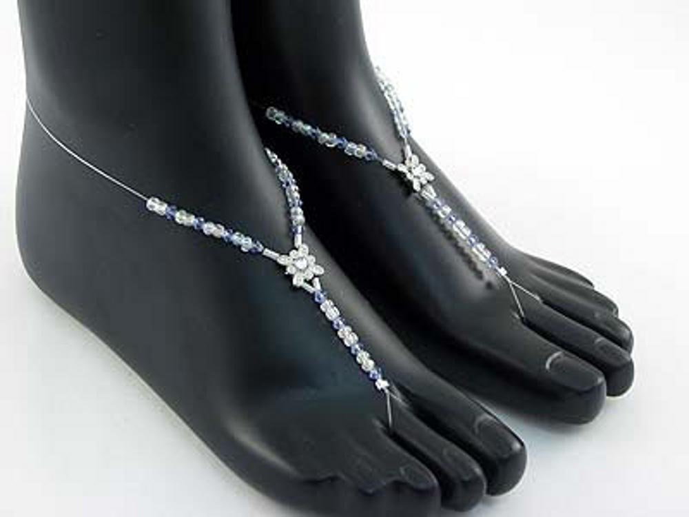 Boxed Beaded Foot Jewelry UP TO SIZE 9