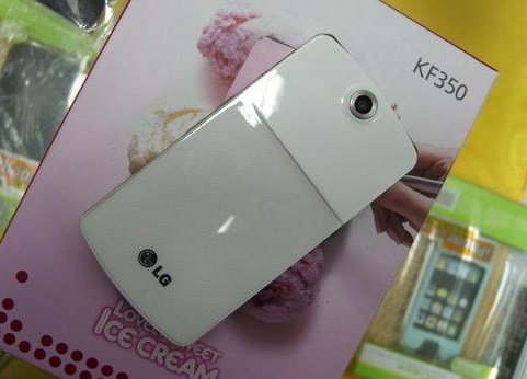 LG KF350 Ice Cream Flip 3MP Camera Cell Phone---pink,blue,white